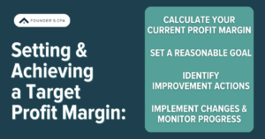 Defining and Reaching Your Target Profit Margin